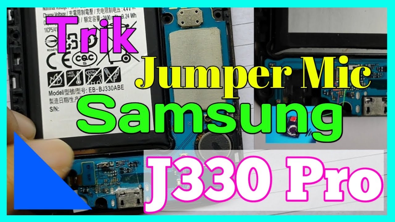 TRIK JUMPER MIC SAMSUNG J330 PRO - YouTube