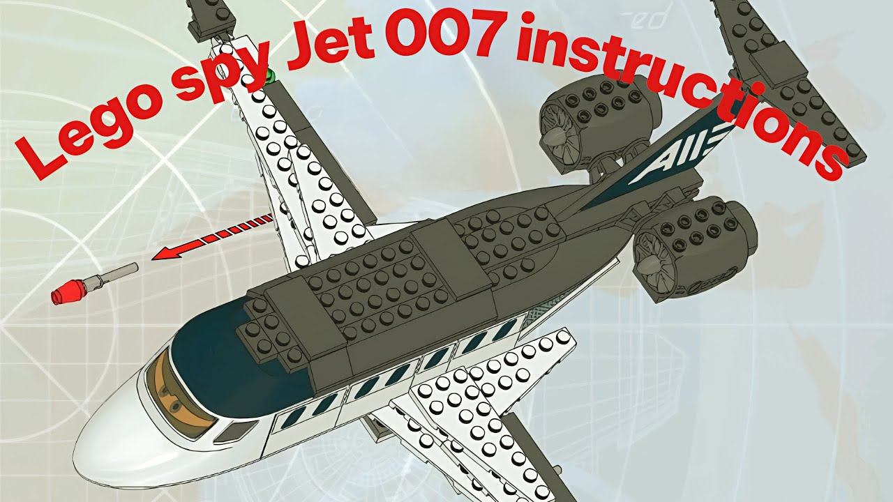 Lego spy Jet 007 instructions - YouTube