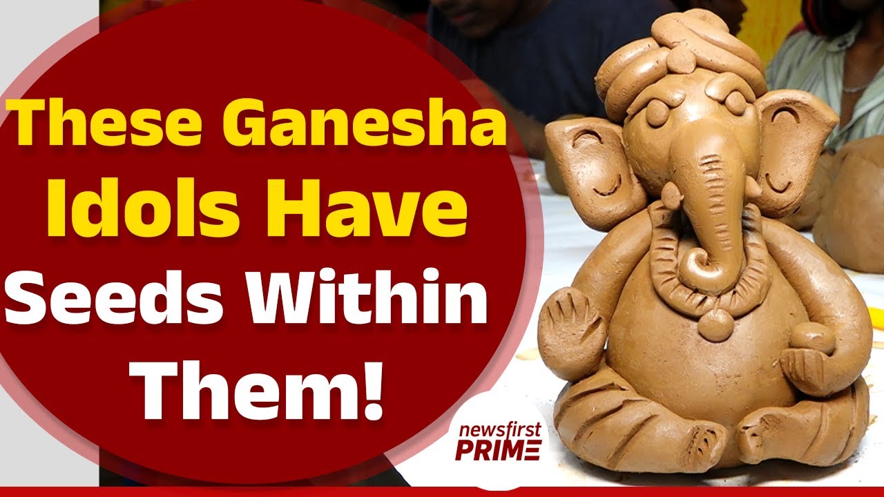 Lord Ganesha Idols : These Ganesha idols have seeds within them ...