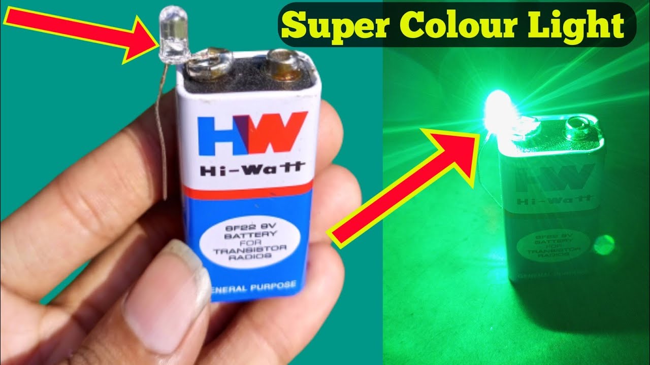 How to Make Colour Light At Home | Colour Light - YouTube