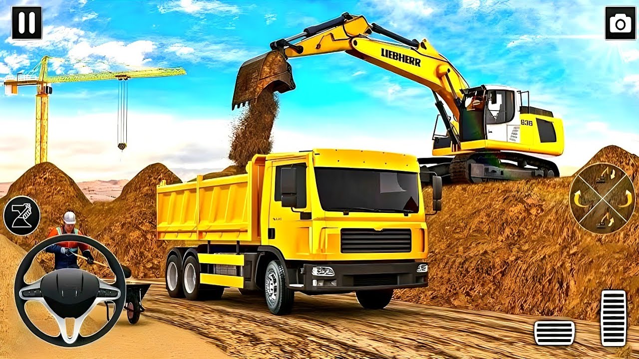 Heavy Excavator Simulator Game - Android Gameplay #2 - YouTube