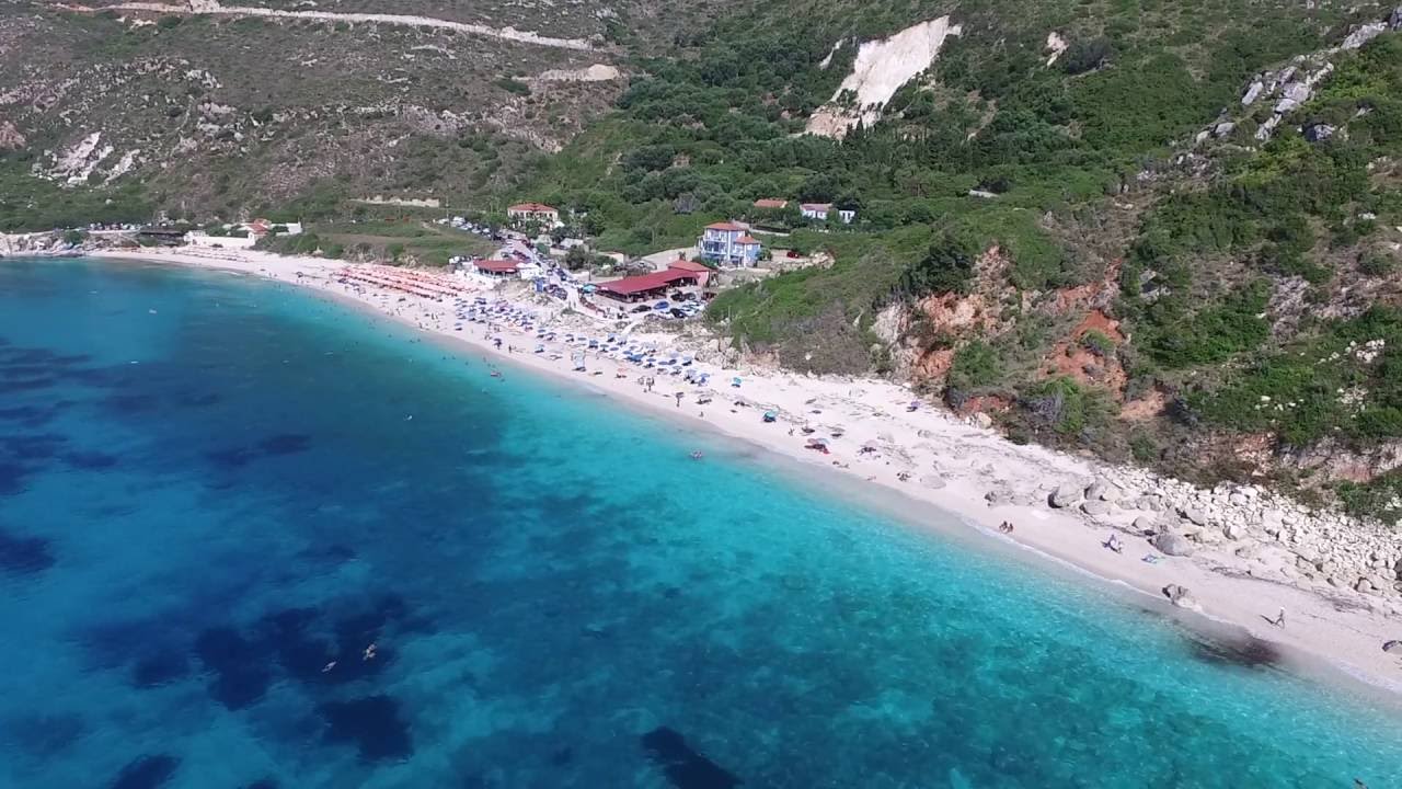 Παραλια ΠΕΤΑΝΟΙ ΚΕΦΑΛΟΝΙΑ 2 DRONE PHANTOM 3 2.7 FHD - YouTube