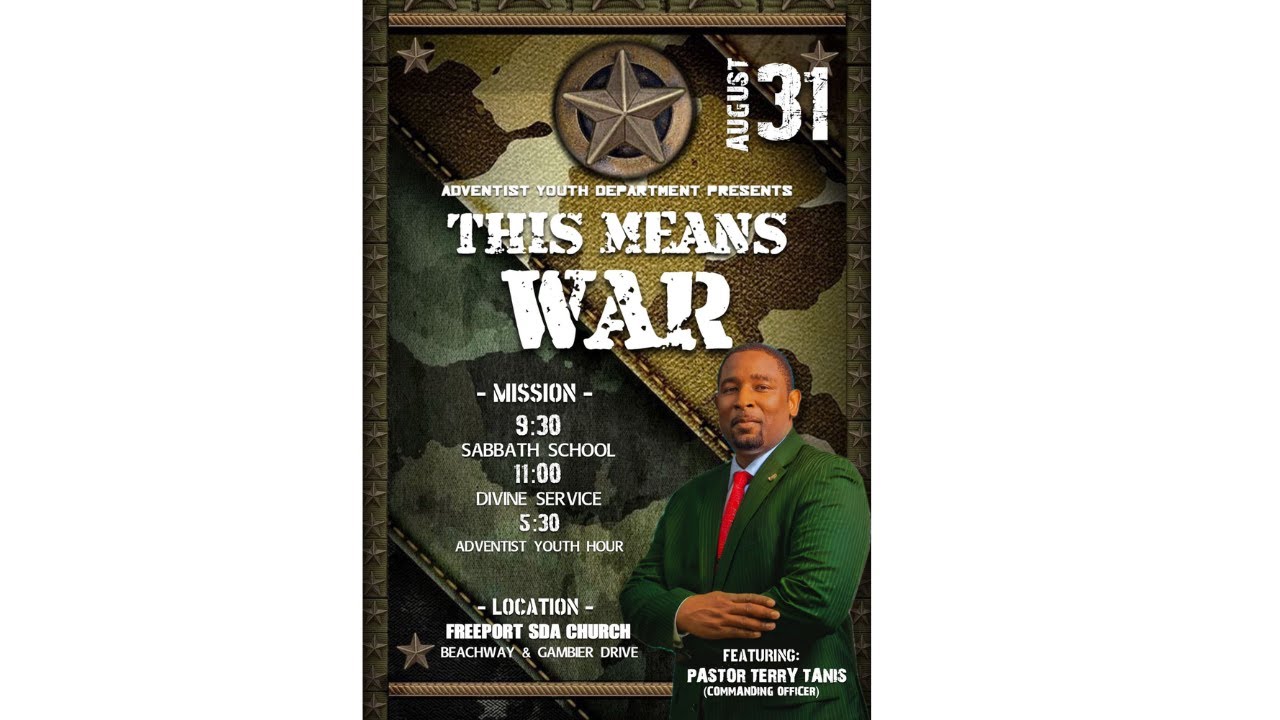 SAT. 31st AUG. 2024 @:11:00 AM | SPEAKER : Pastor Terry Tanis | Youth ...