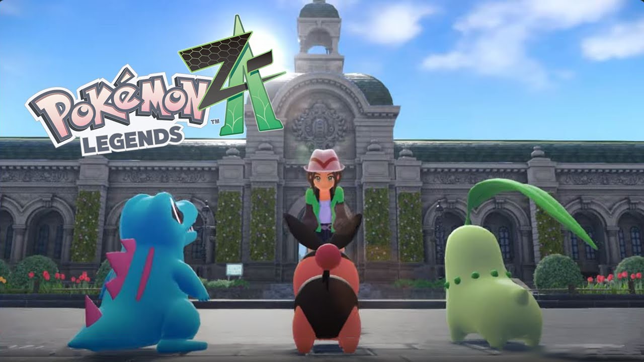 Pokémon Legends Z-A Starters REVEALED! - YouTube