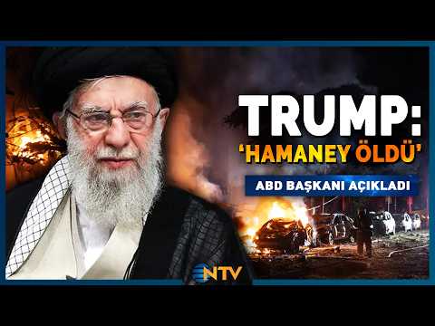 Trump Duyurdu 'Hamaney Öldü' | NTV