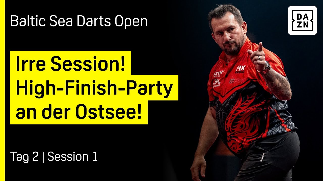 Baltic Sea Darts Open: Tag 2 - Session 1 | Darts | DAZN Highlights ...