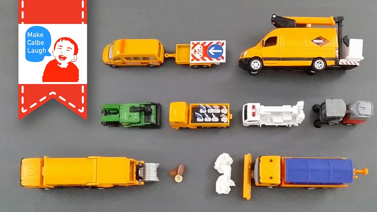 Traffic control trailer Toys Cars for kids with other tomica siku toys ...