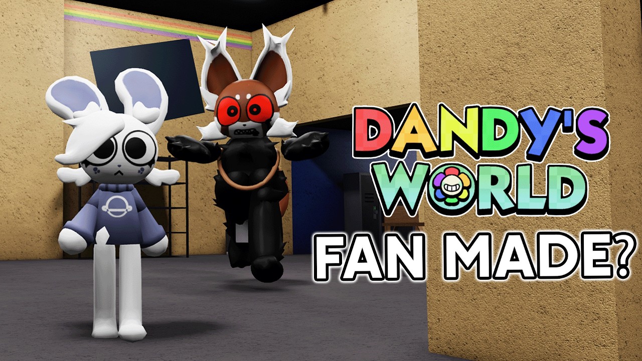 This Dandy World Fan-made Game IS TOO GOOD! Roy's Adventure - YouTube