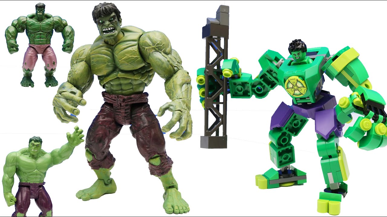 Hulk Collection | New Hulk Figures | Lego Hulk Mech Armor - YouTube