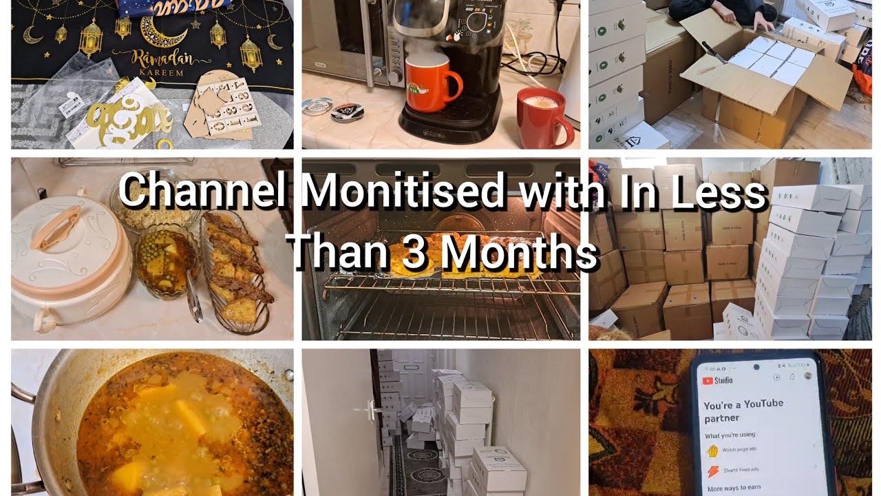 How I Get Monitised With in Less Than 3 Months.Channel Monitised ...