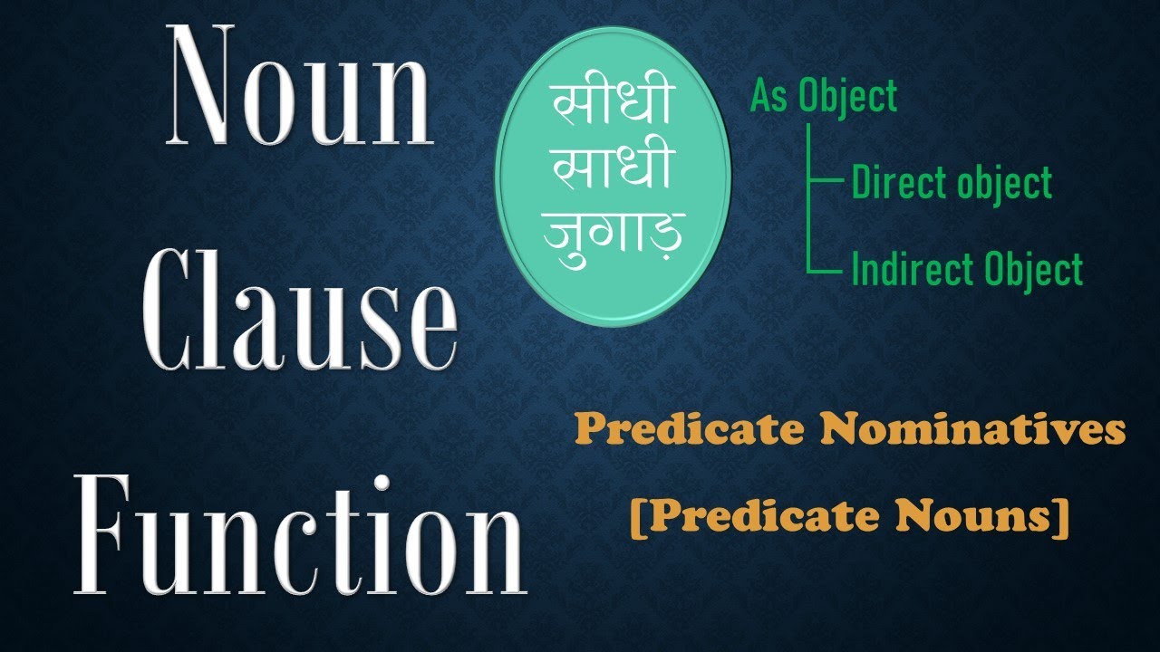 Noun Clause Function - YouTube