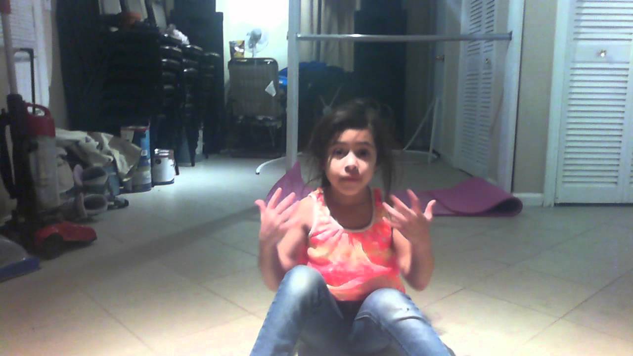 My Sister Doing Gymnastics Youtube