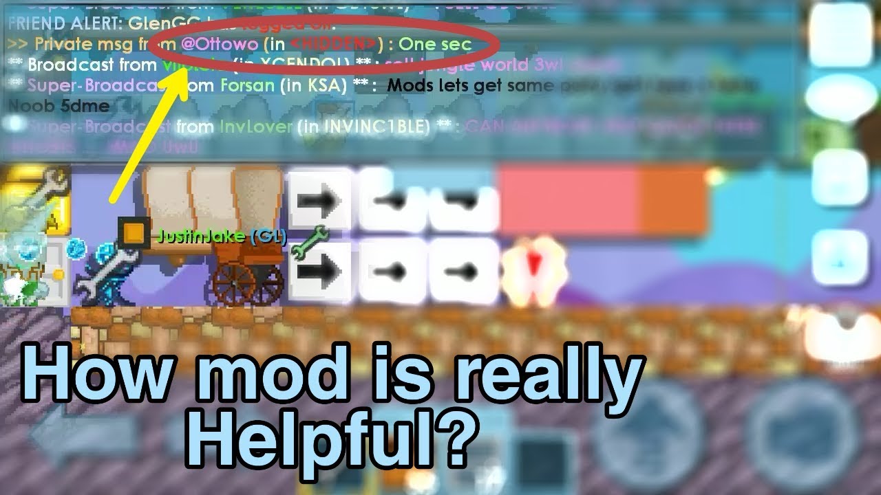 Growtopia How to call moderators if you need help? - YouTube