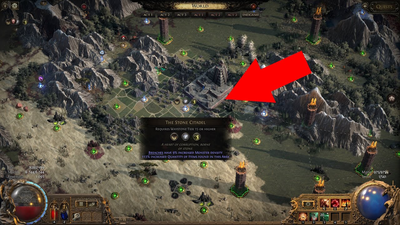 Path of Exile 2 - Iron Citadel - Copper Citadel - Stone Citadel ...