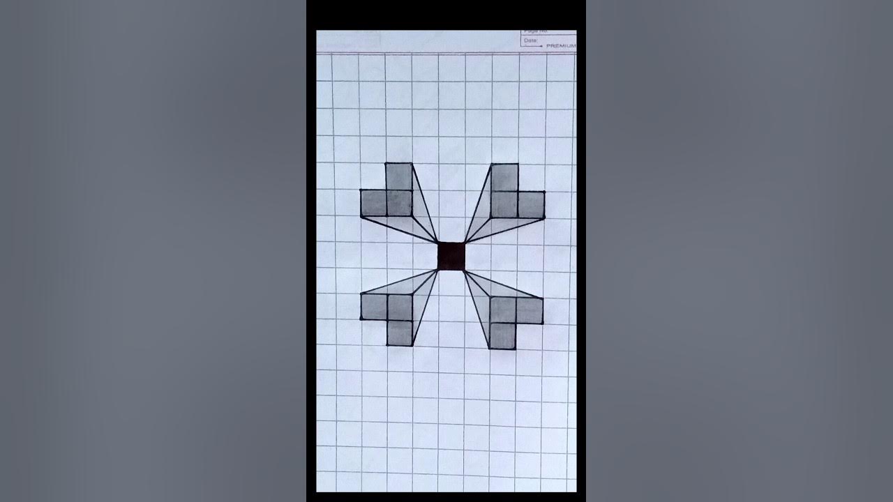 3D Art Tutorial Easy 👍 Step by Step #trending #shortsfeed #shorts 🙏 ...
