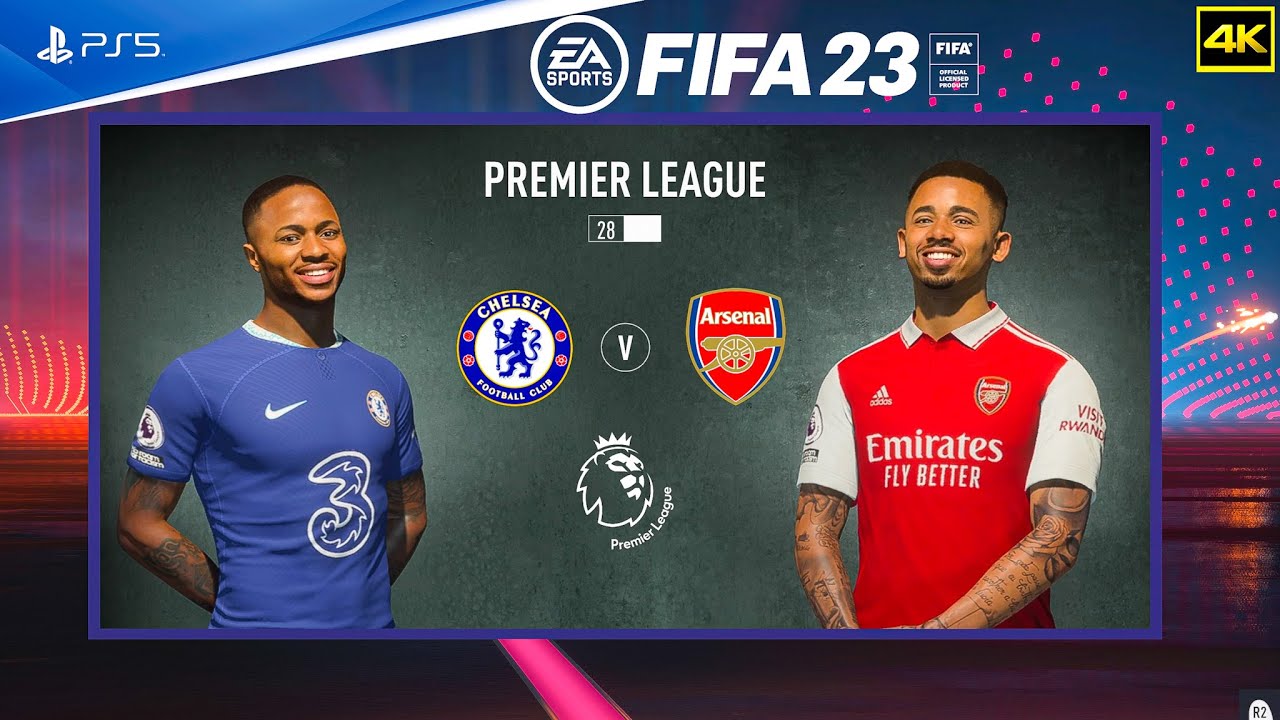 FIFA 23 - Arsenal Vs Chelsea | Premier League 2022/23 | PS5™ [4K] - YouTube