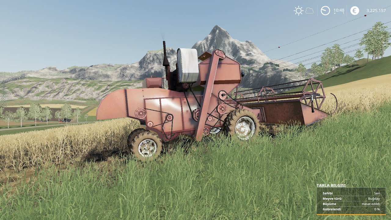 Farming Simulator 2019 SK 4 Harvester Mod FS19 - YouTube