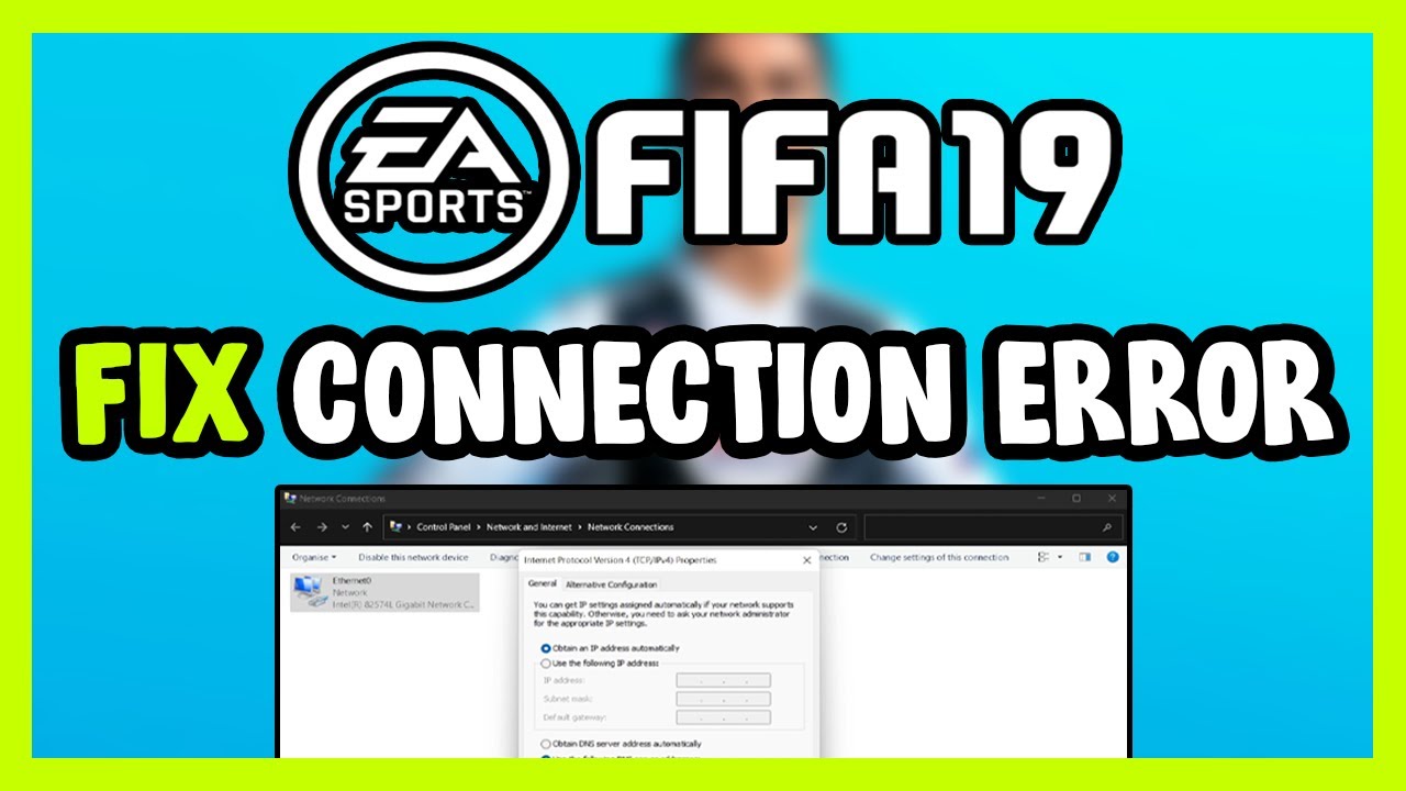 How to FIX FIFA 19 Connection / Server Error! - YouTube