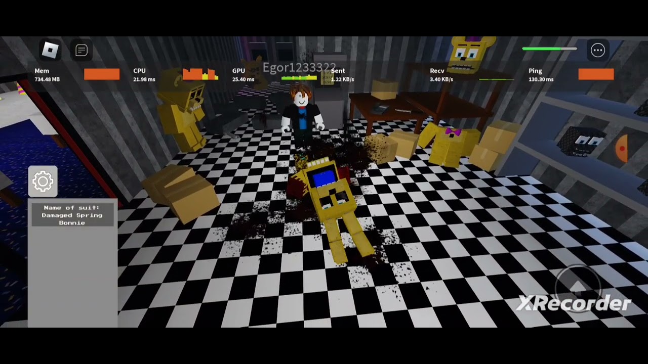 fnaf springlock - YouTube