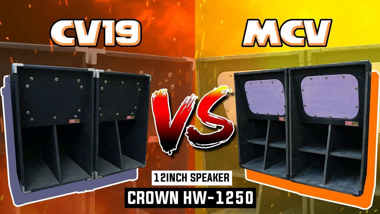 D12 CV19 VS D12 MCV SOUND TEST - YouTube