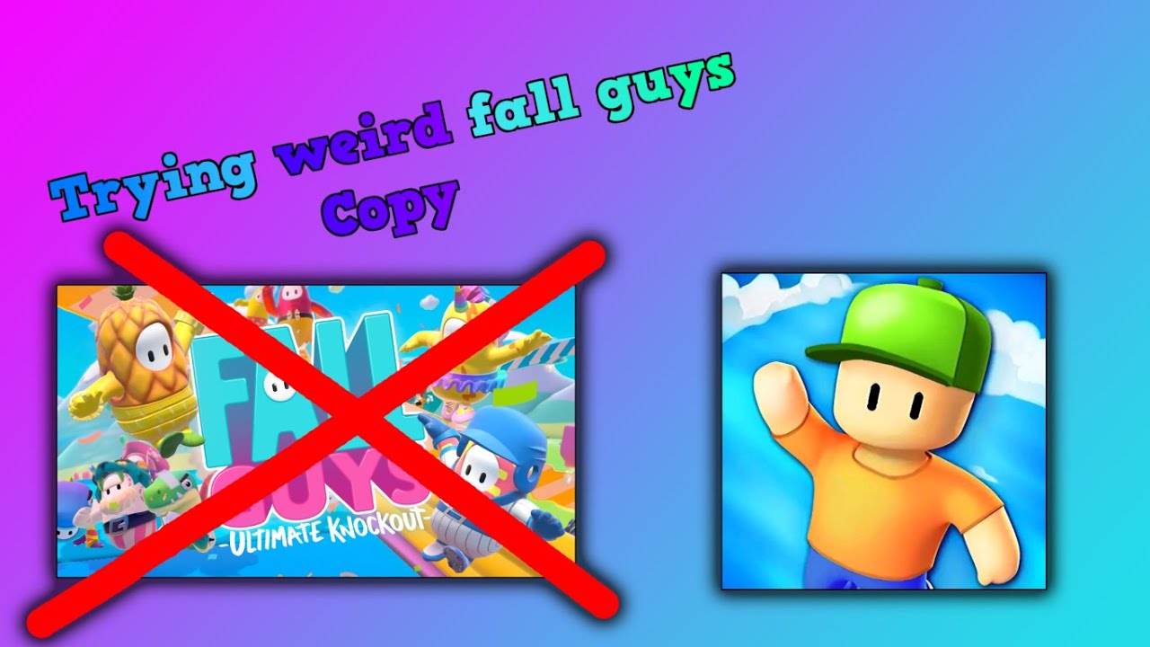 Trying a Fall Guys copy! (Stumble Guys) - YouTube