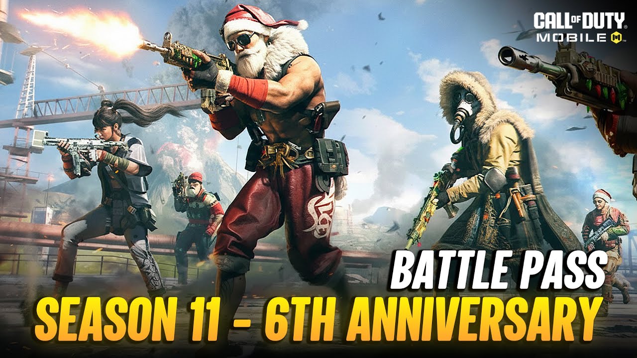 Season 11 All Battle Pass Characters & Guns in CODM - 6th Anniversary ...