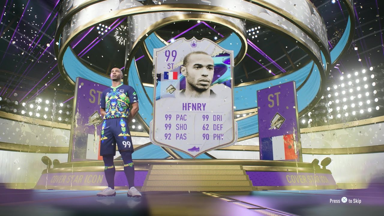 THIERRY HENRY Cover Star Icon SBC Completed - FIFA 23 Ultimate Team ...
