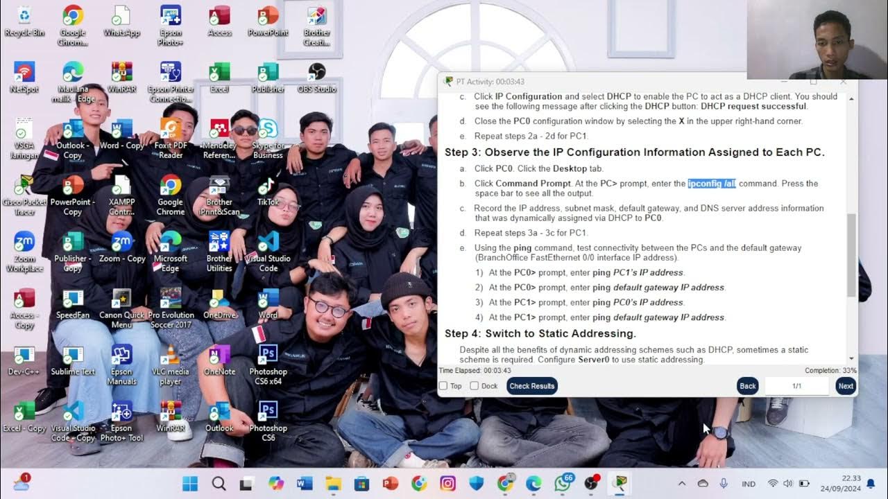 6.1.2.1 Packet Tracer - Add Computers to an Existing Network - YouTube
