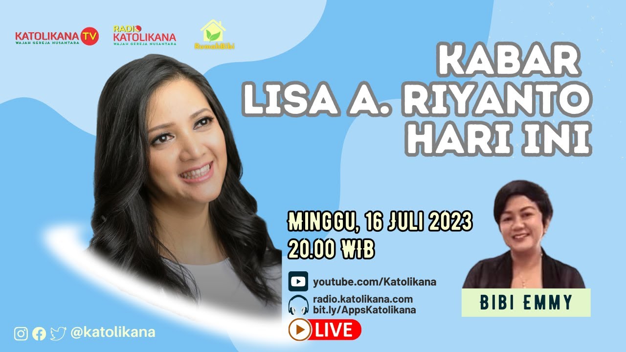 TALK SHOW | KABAR LISA A. RIYANTO HARI INI - YouTube