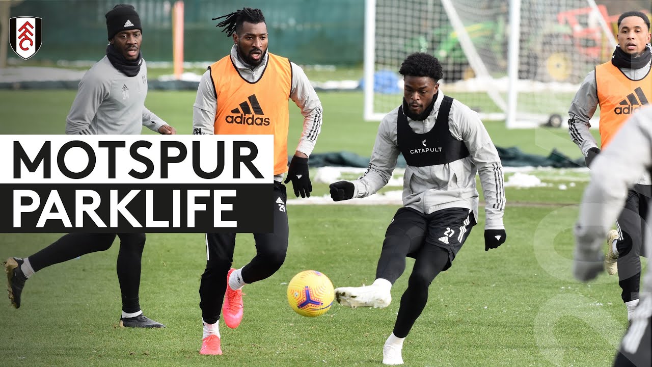 Motspur Parklife: Training Pre-Everton | Finishing Focus - YouTube