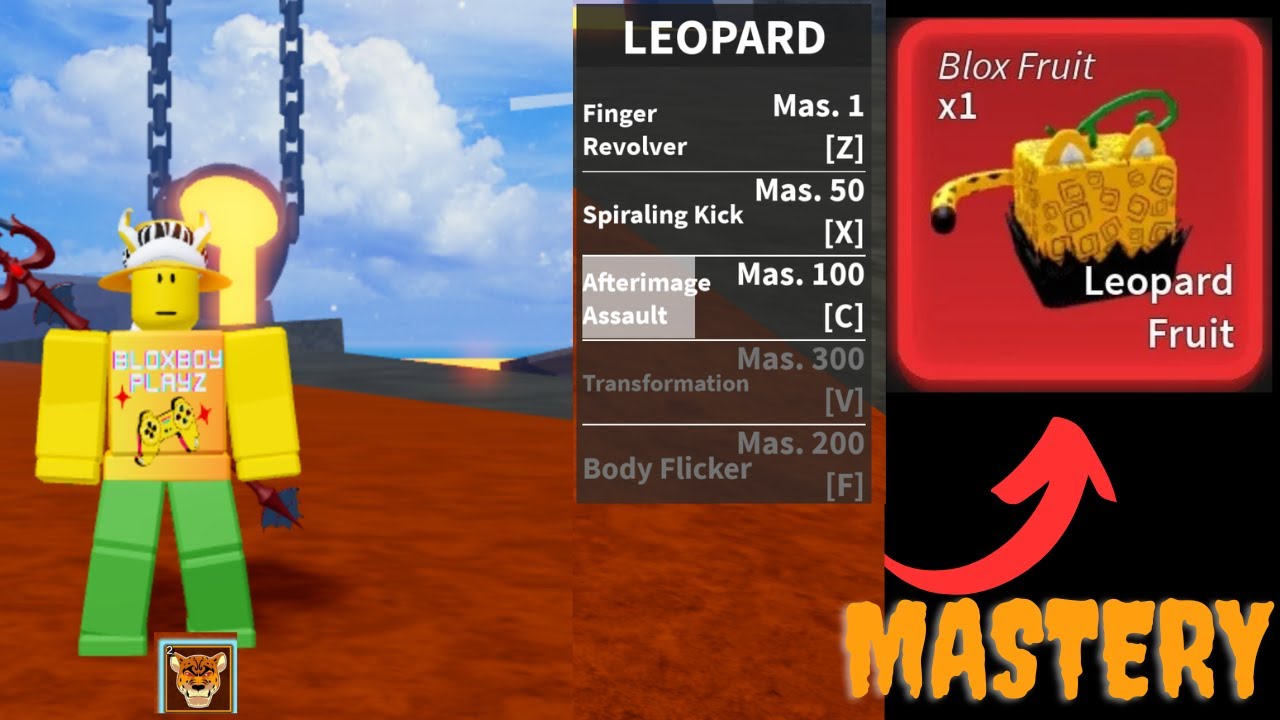 I TRIED MASTERING LEOPARD FRUIT IN BLOXFRUITS - YouTube