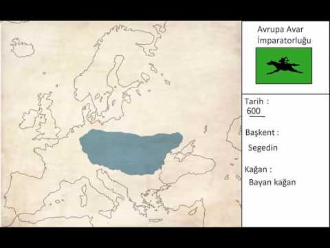 Avar imparatorluğu(474-875) rise and fall
