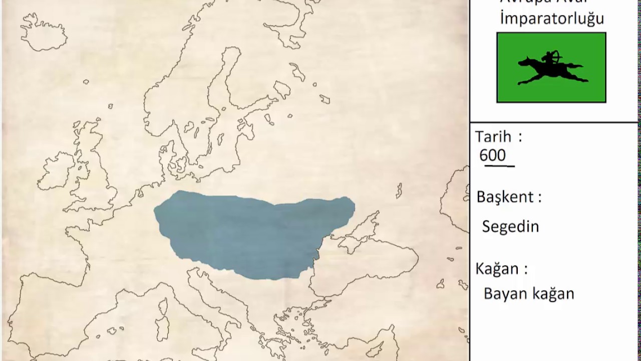 Avar imparatorluğu(474-875) rise and fall - YouTube