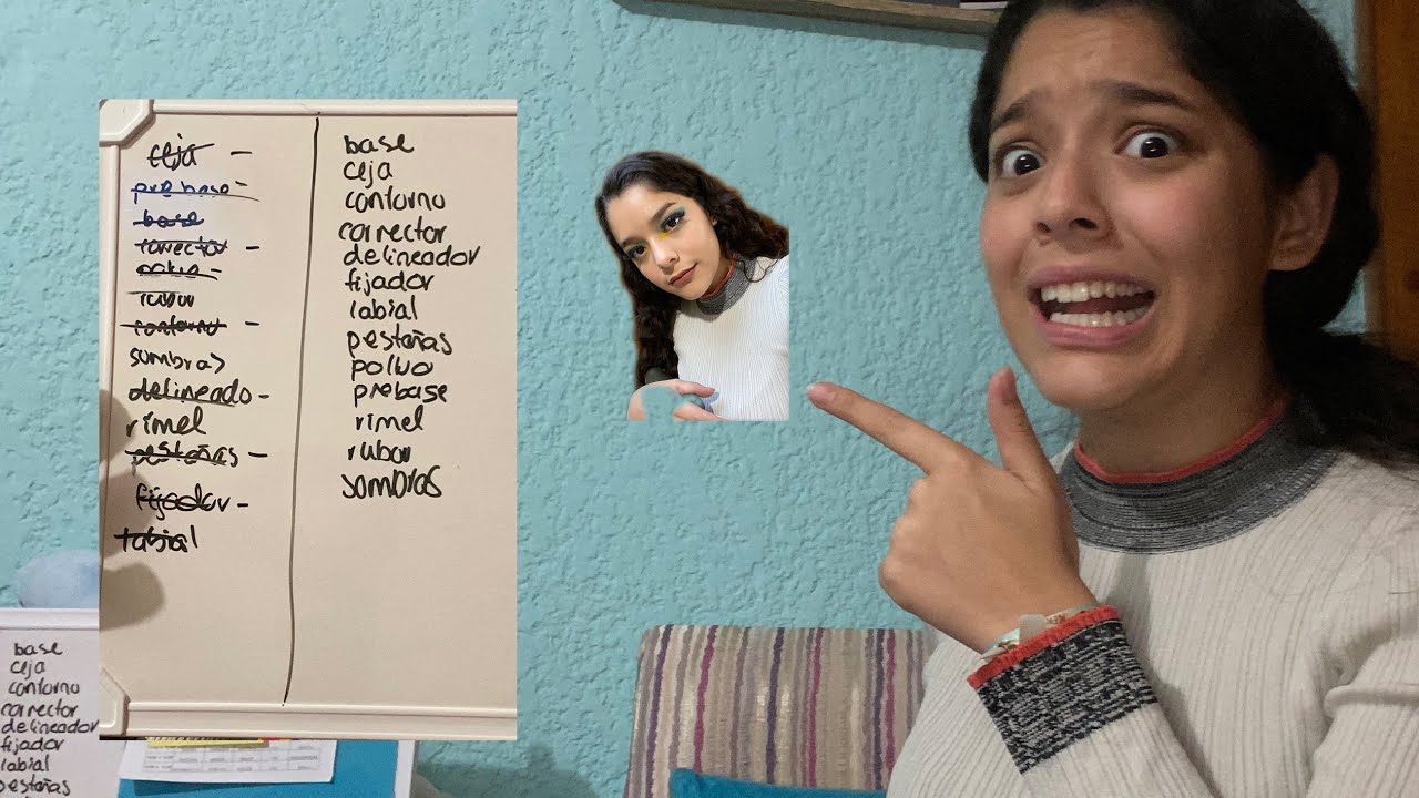 Maquillándome en orden alfabético! ¿Es un desastre? | Karime Rodríguez ...