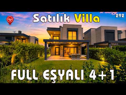 Deniz Yakınında! Full Eşyalı Özel Bahçe&Otoparklı Villa | Kuşadası Müstakil Ev Turu