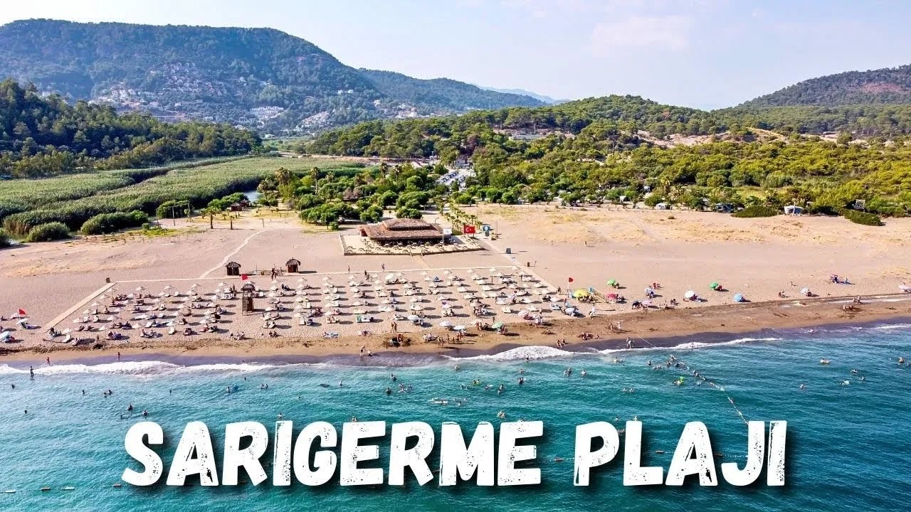 Gökyüzünden Sarıgerme Plajı - Sarıgerme Ortaca - Dalaman Nerede Denize ...