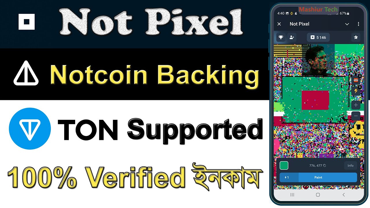 Not Pixel bot | Earn Money Online Free with TON Supported Telegram bot ...