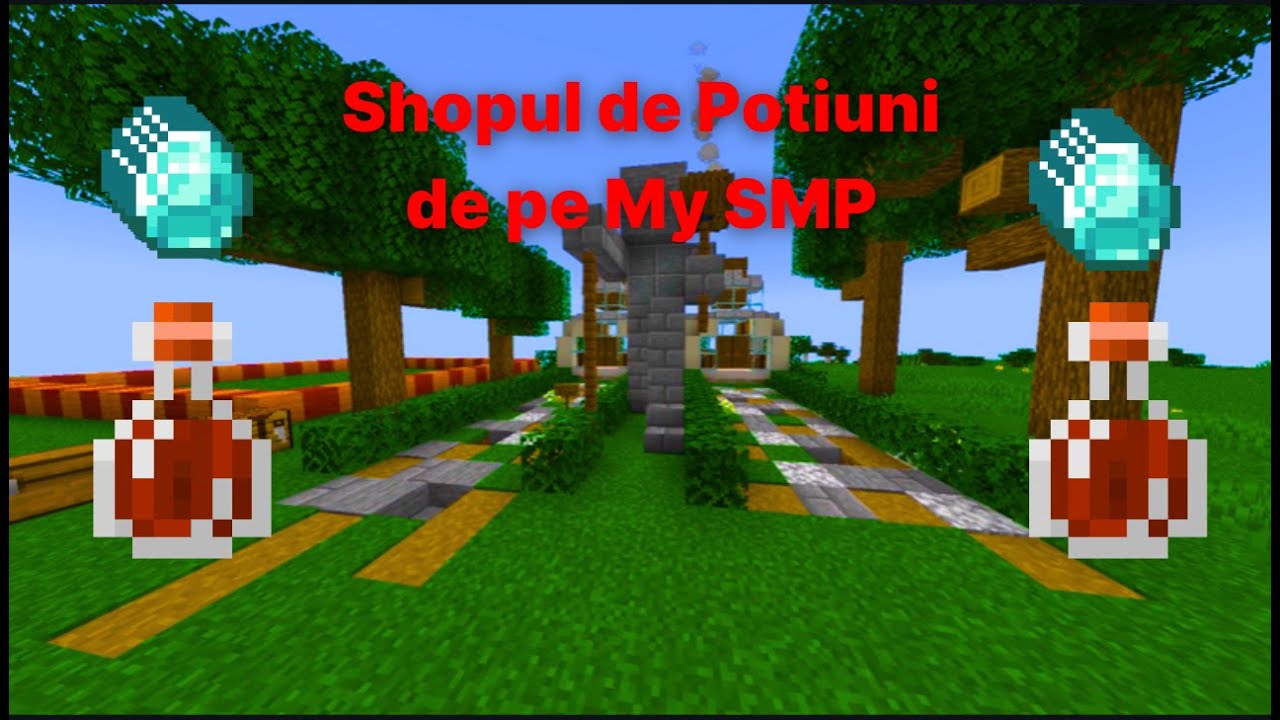 AM DECHIS SHOP-UL DE POTIUNI PE MY SMP | MY SMP - YouTube