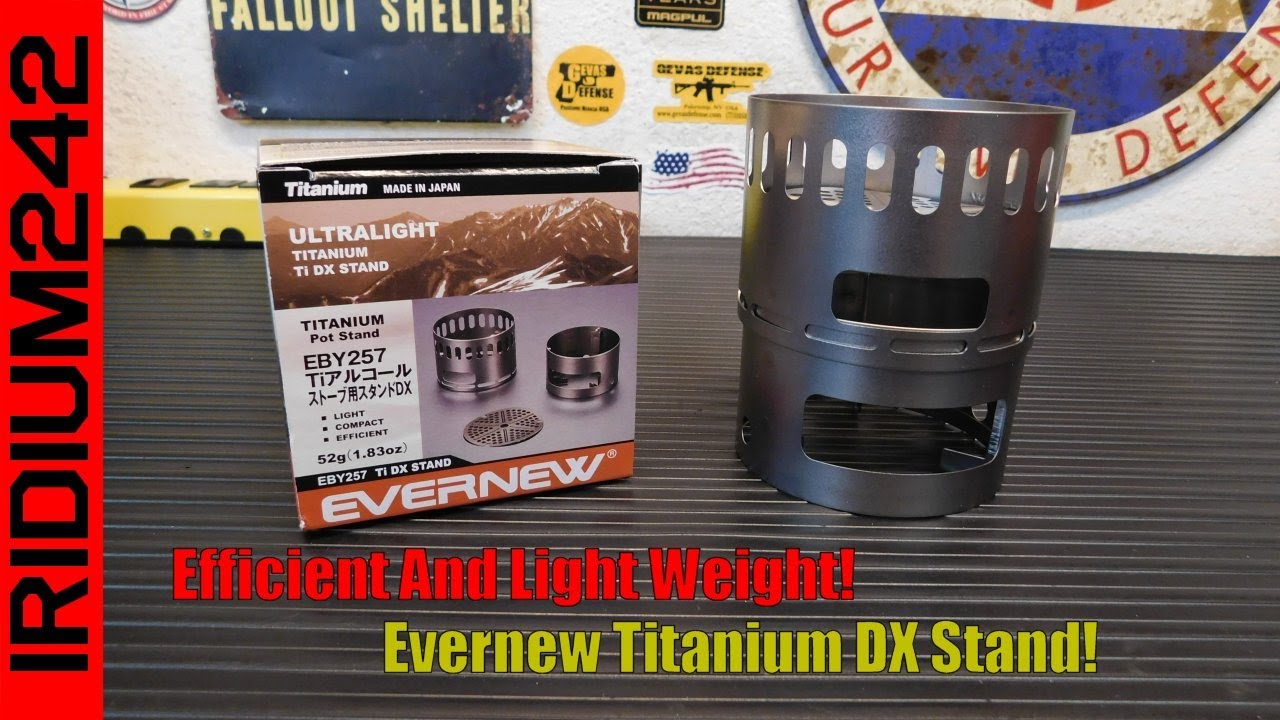 Awesome Lightweight Kit! Evernew Titanium DX - YouTube