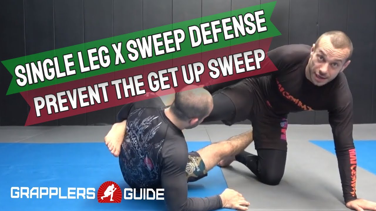 Lachlan Giles - Single Leg X Sweep Defense Prevent The Get Up Sweep ...
