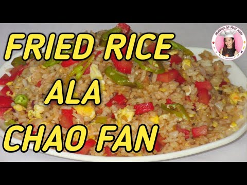 FRIED RICE ALA CHOW FAN - YouTube