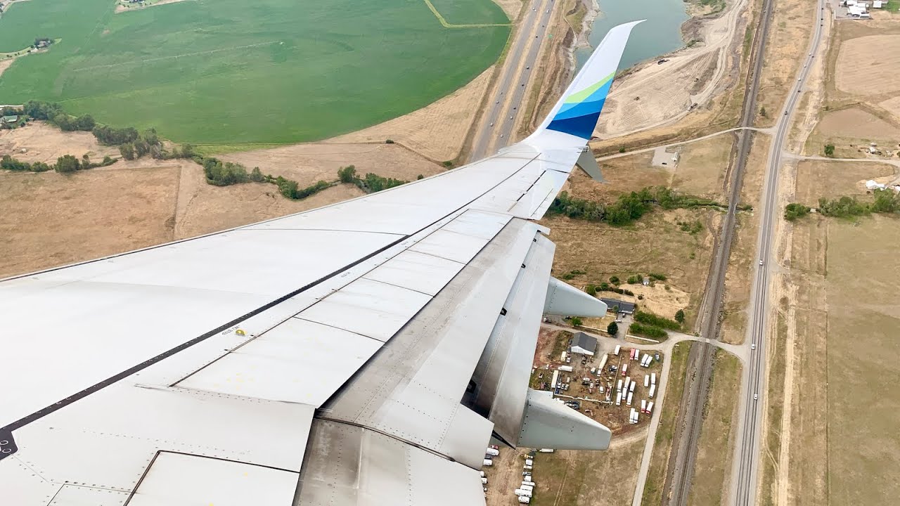 BANK ANGLE: Fun 737-990ER Takeoff Bozeman – Alaska Airways – BZN-SEA ...