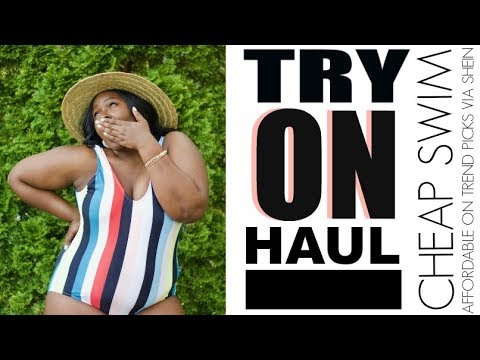 AFFORDABLE SWIMWEAR TRY-ON HAUL 🤔WAS IT WORTH IT? DID IT FIT? I CURVY PLUS SIZE HAUL