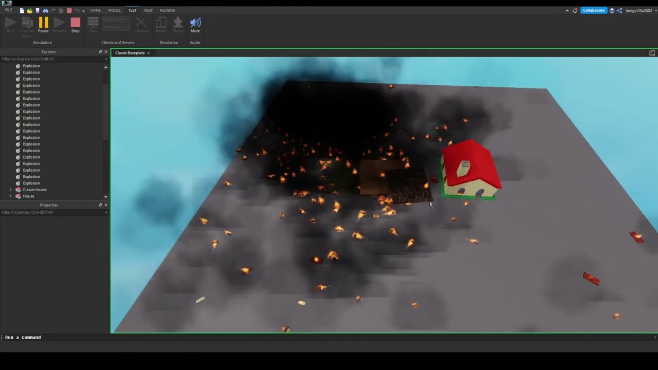 ROBLOX Wildfire script - YouTube