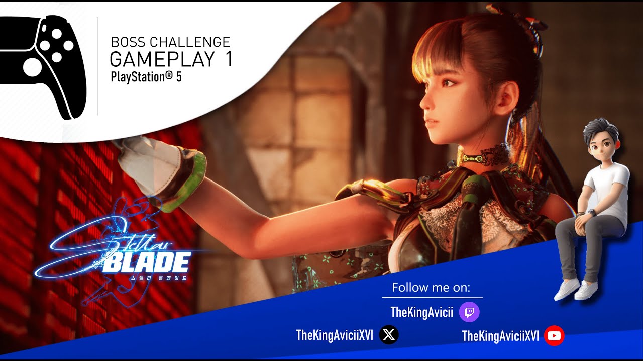 Stellar Blade (Boss Rush Challenge) - PS5 Gameplay #1 - YouTube