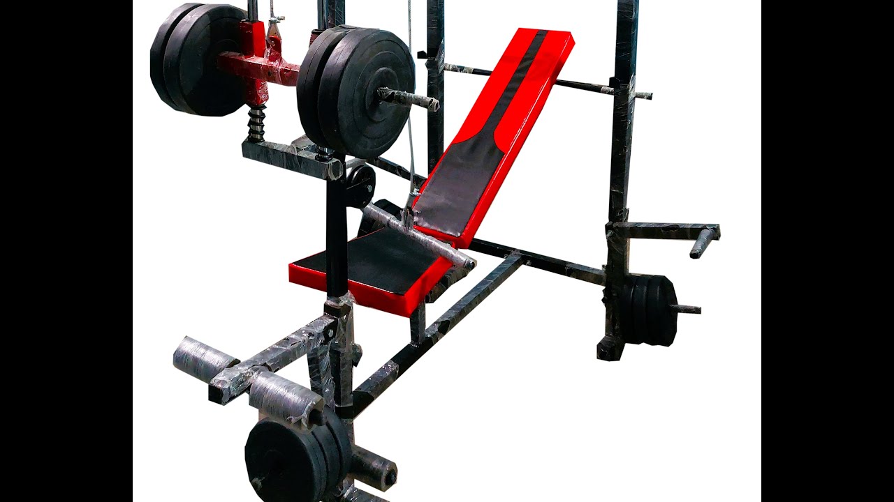 20 IN ONE HOME GYM MULTIPLE BENCH REVIEW - YouTube