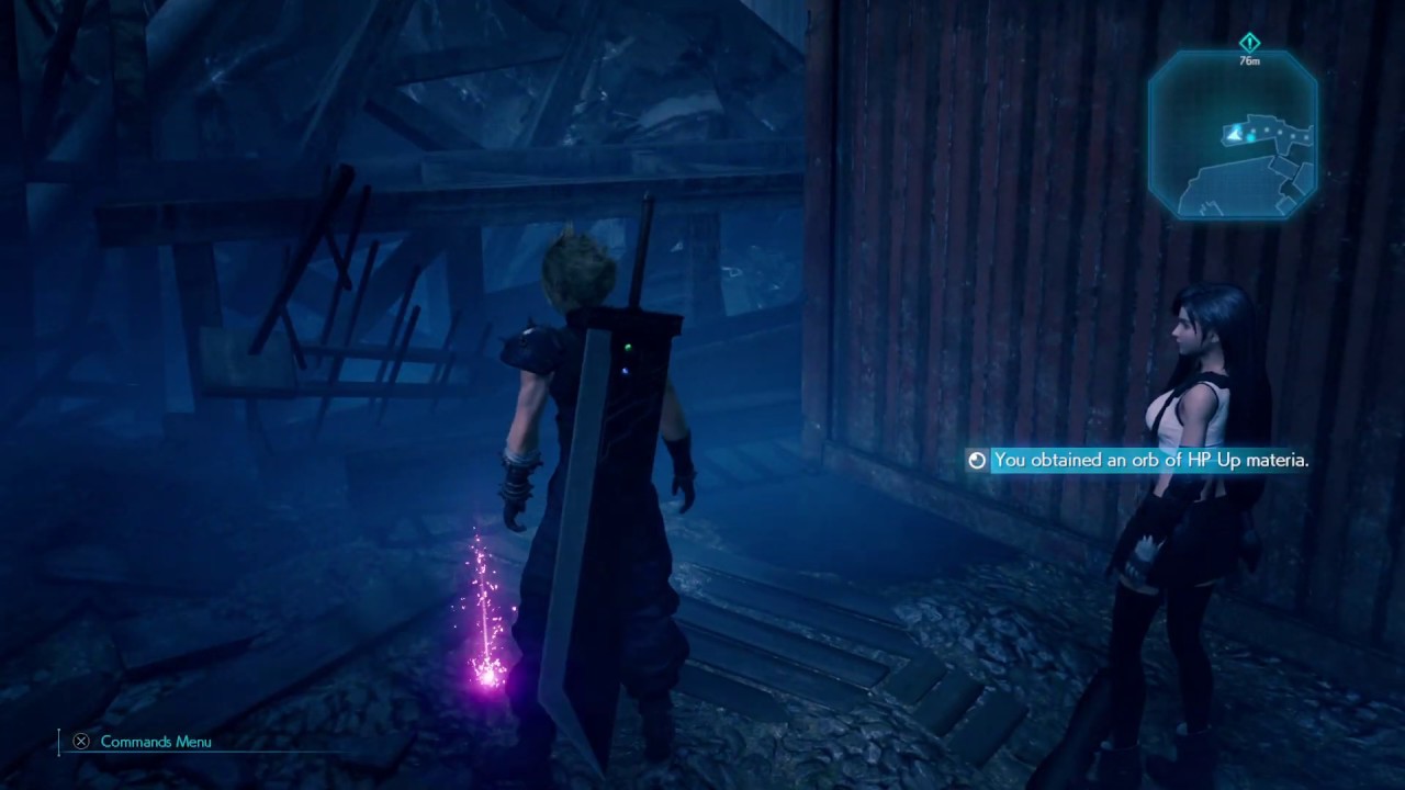 FINAL FANTASY VII REMAKE Train Graveyard Hidden Materia - YouTube