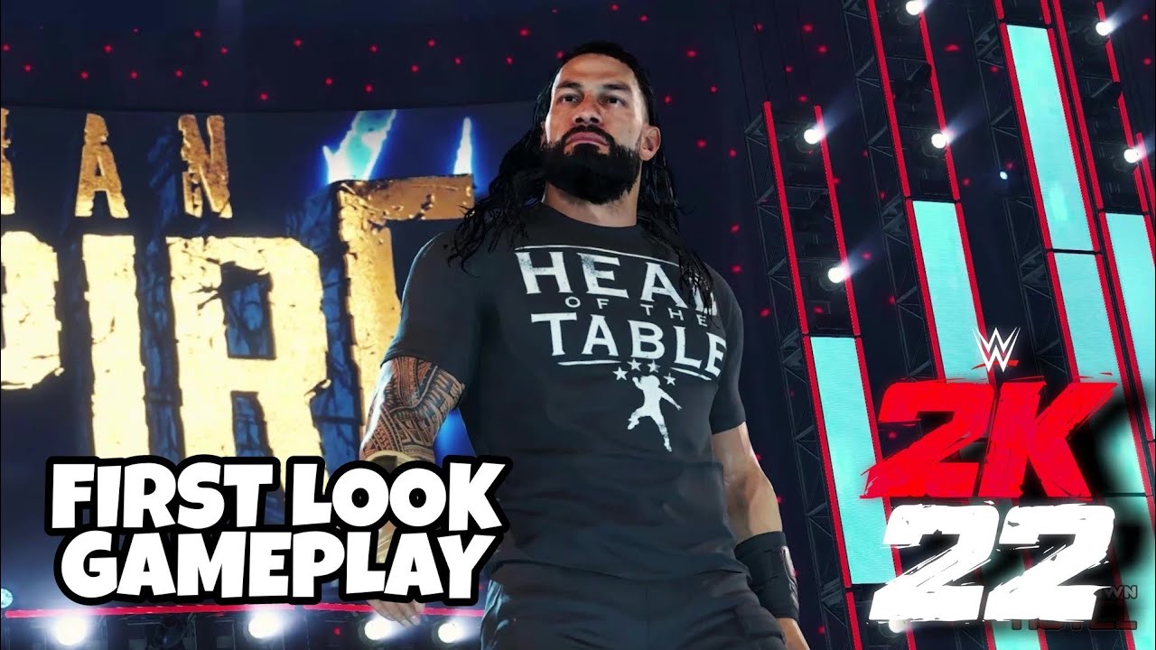 WWE 2K22 PS4 GAMEPLAY (First Look) - YouTube