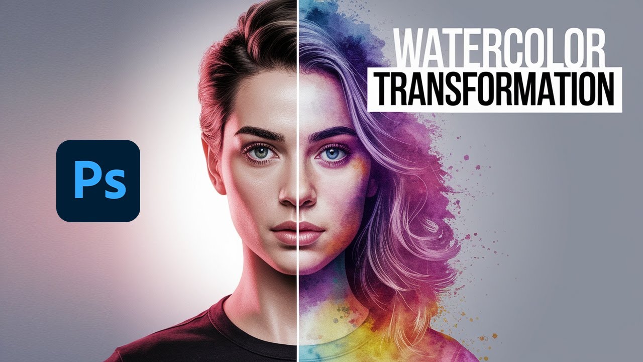 Turn Portrait into watercolor | portrait to watercolor using Generative ...
