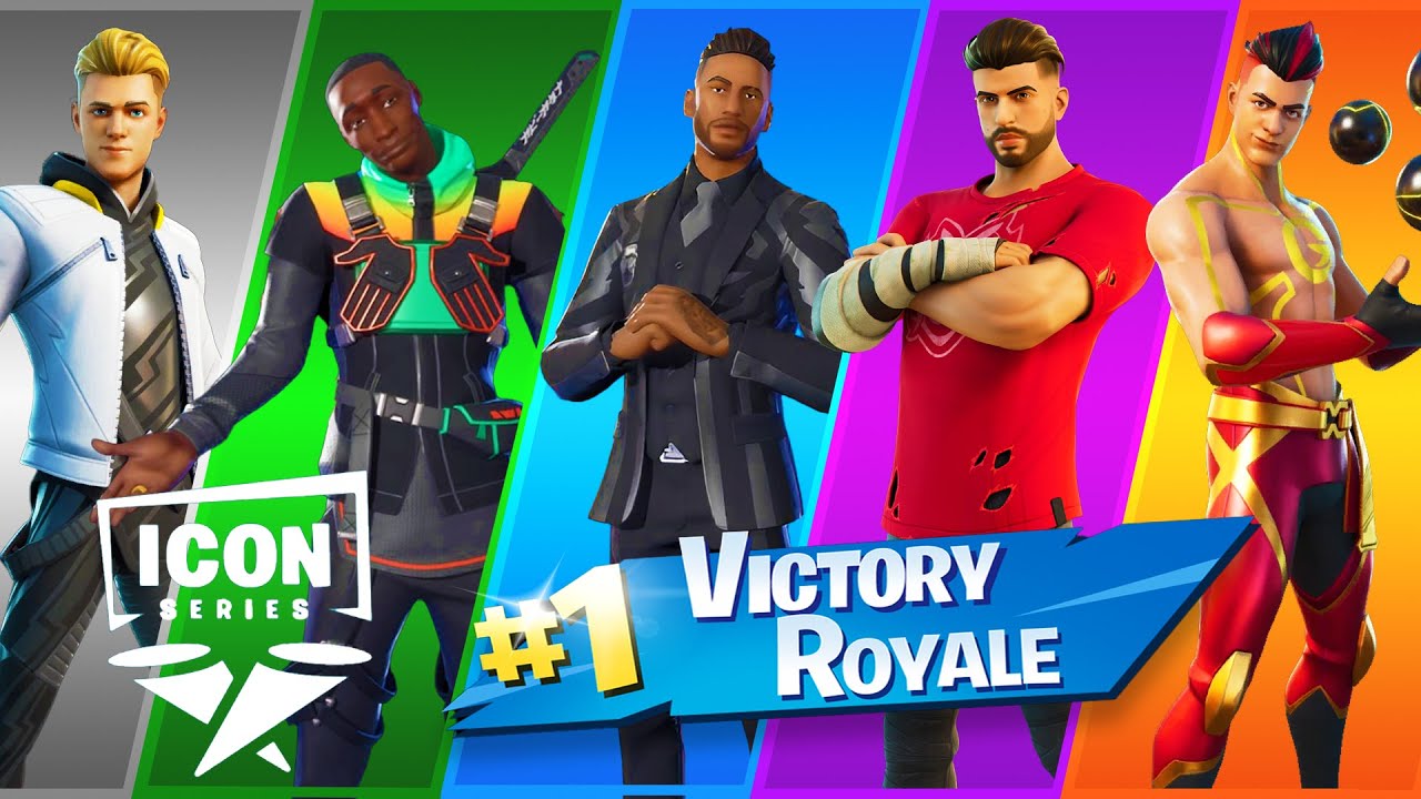 The *RANDOM* Icon Skin Challenge In Fortnite! - YouTube